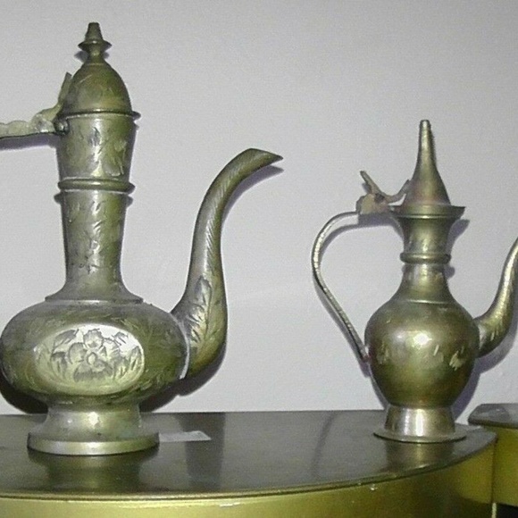 Accents | 2 Pitcher Jug Lid Oil Hebrew Jerusalem Israel | Poshmark